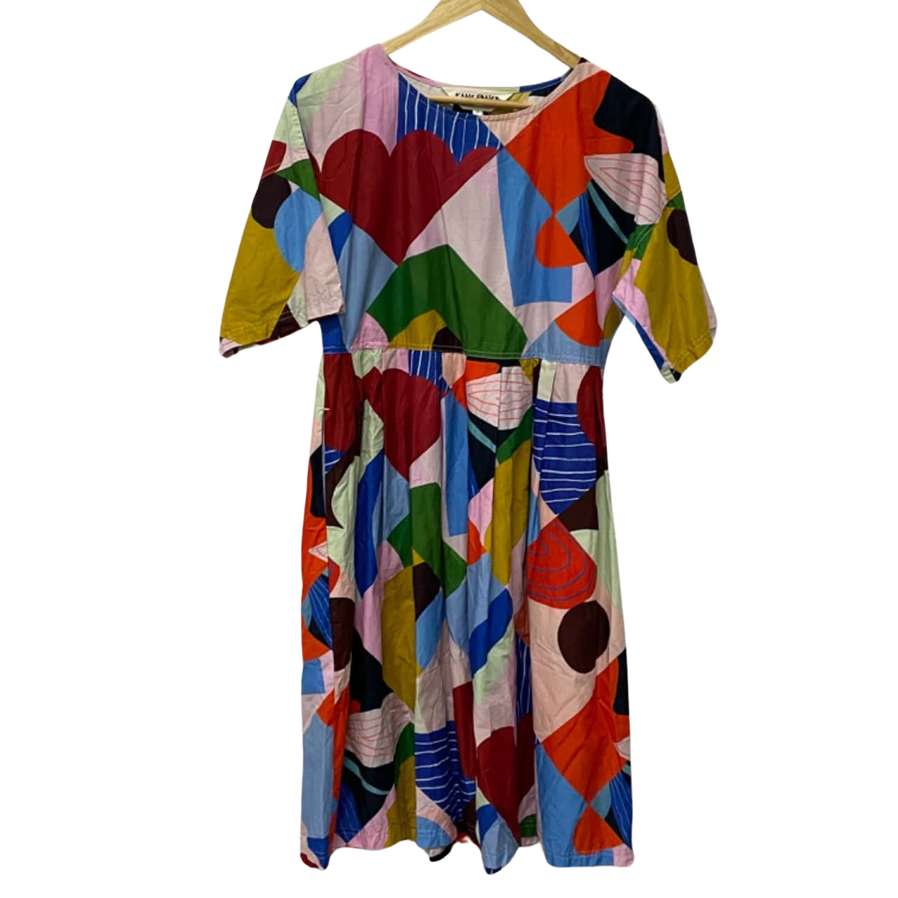 Gorman Womens Size S Midi Dress / Short Sleeve Dress Multicoloured ...