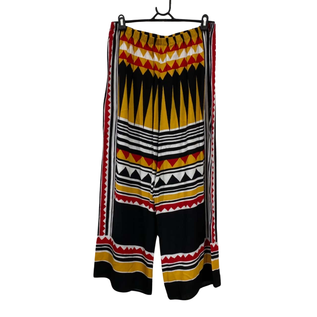 Ts Womens Pants Size 14 Wide Leg Black Red White Yellow