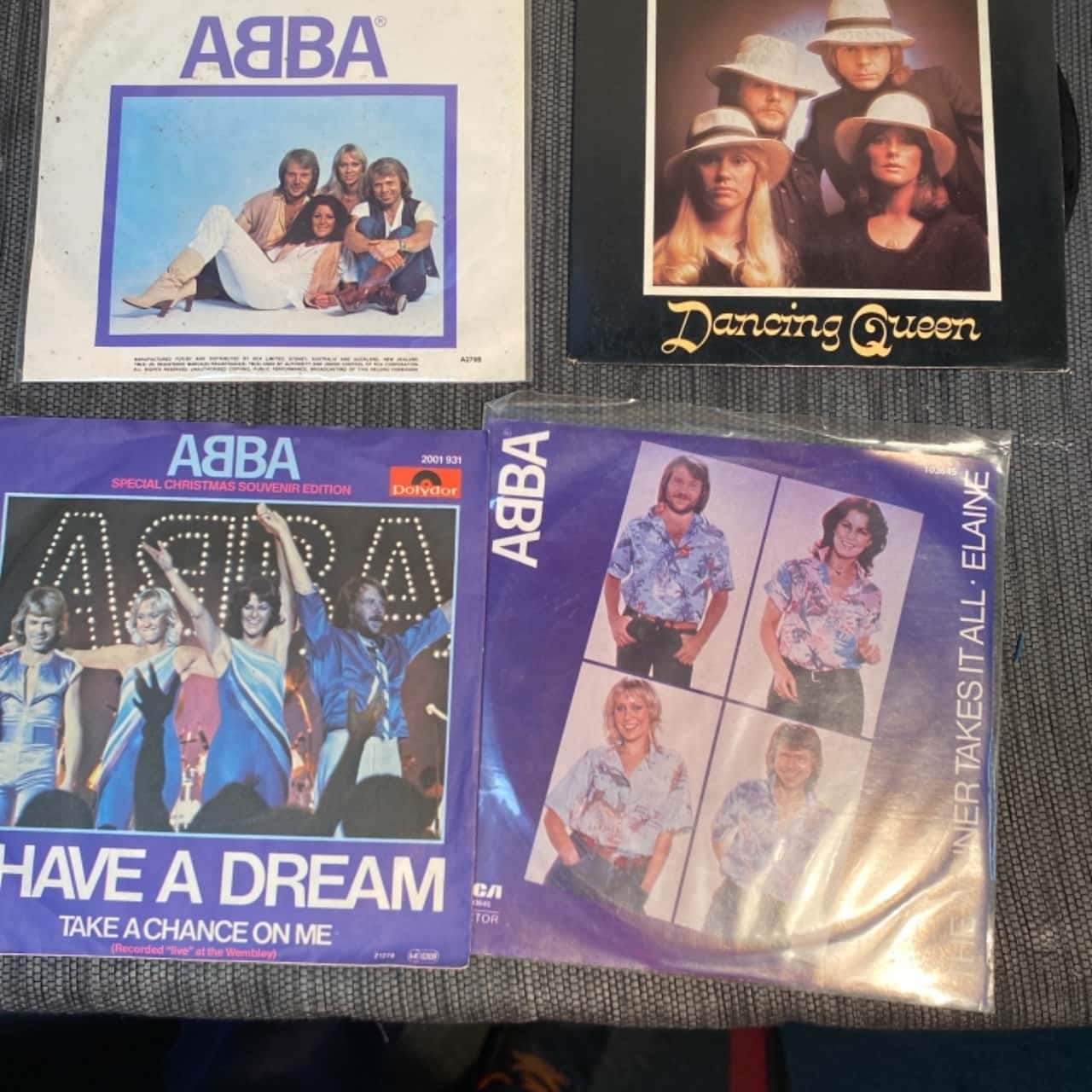 ABBA vinyl bundle plus book . 12x x1 book (s)
