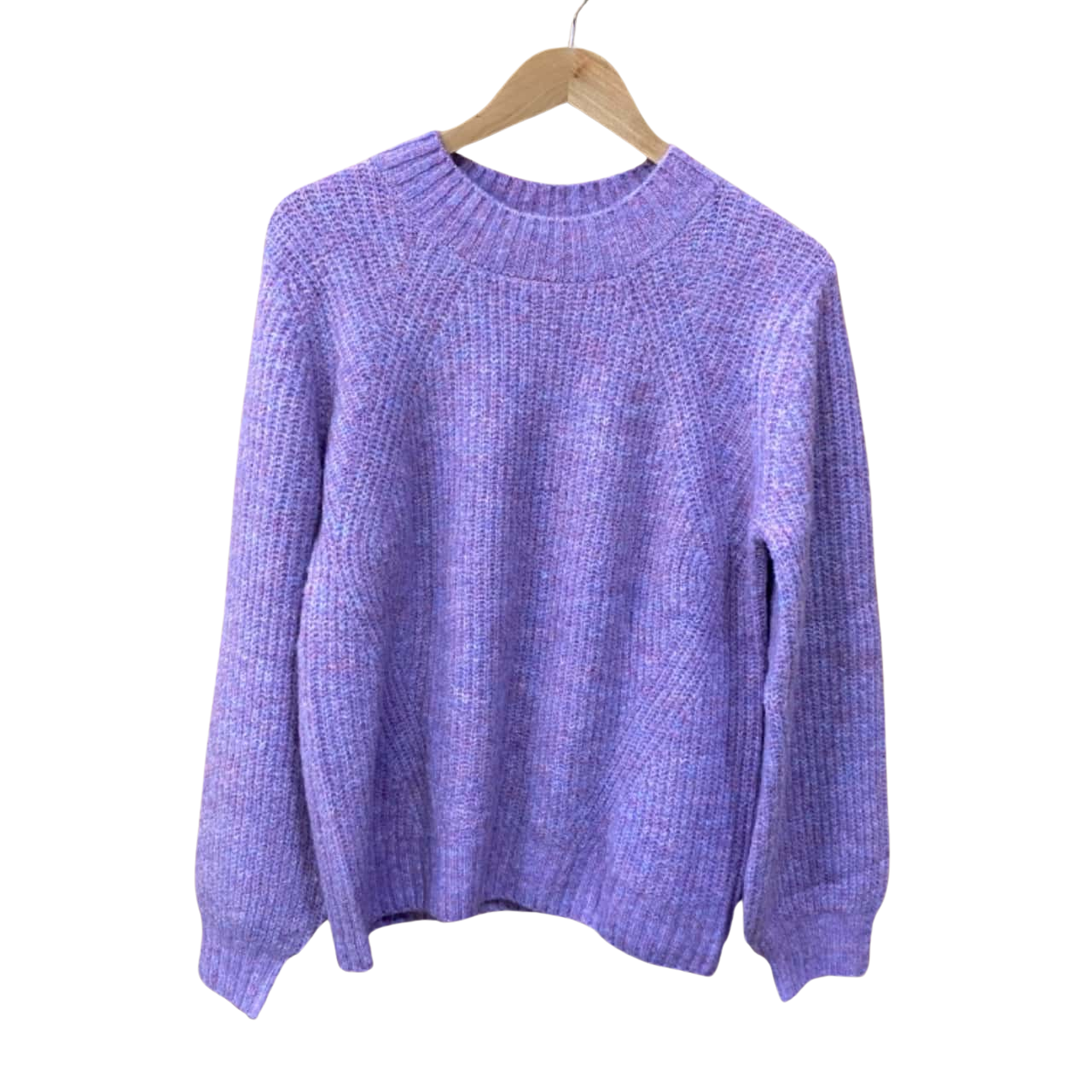 Jump Purple Knitted Sweater Size M (s) - Used Very Good | Salvos Stores