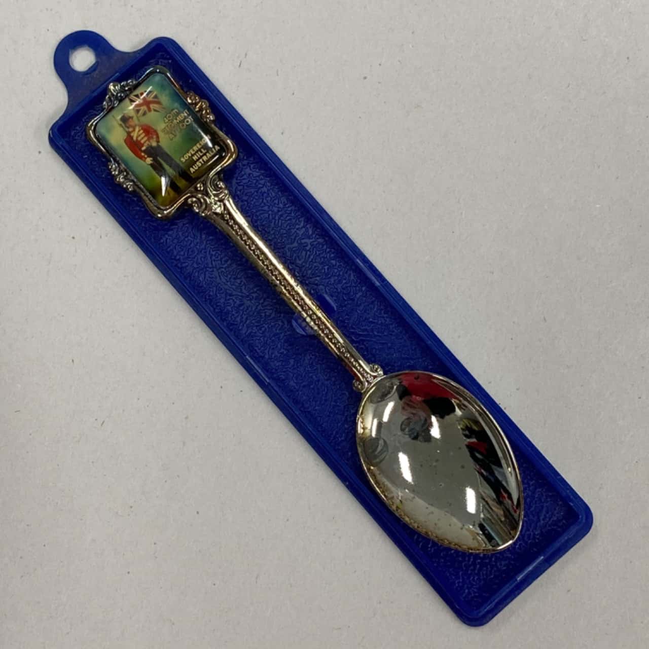 Sovereign Hill Australia - Silver Plated Spoon - 40th Regiment At Foot ...