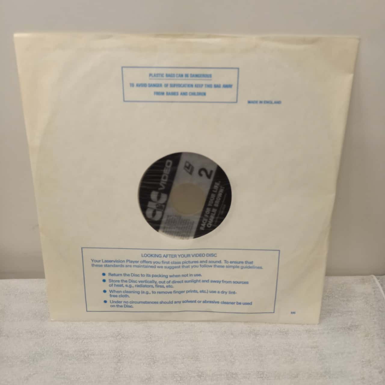 Butch Cassidy and the Sundance Kid laser disc