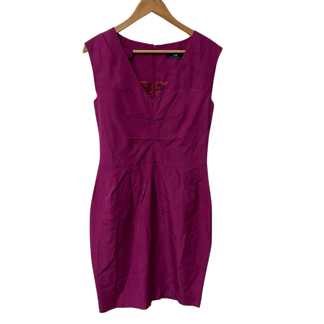 Cue Womens Size 10 Sleeveless Dress Purple BNWT Rrp $239(s)