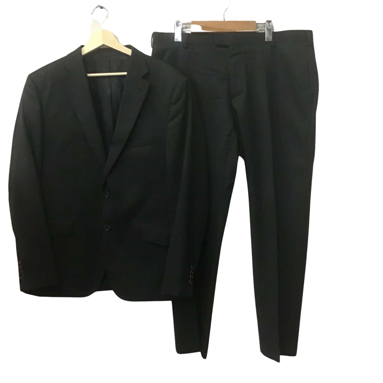 Peter Jackson Suit Size 108Reg/96 Reg Black Wool