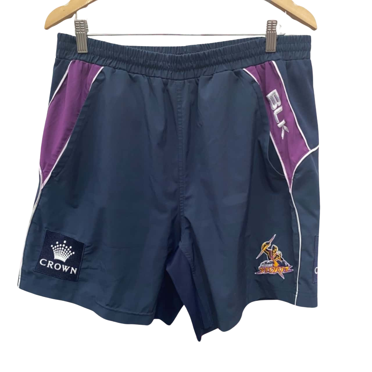 Mens XL MELBOURNE STORM rugby Sports Shorts (s)