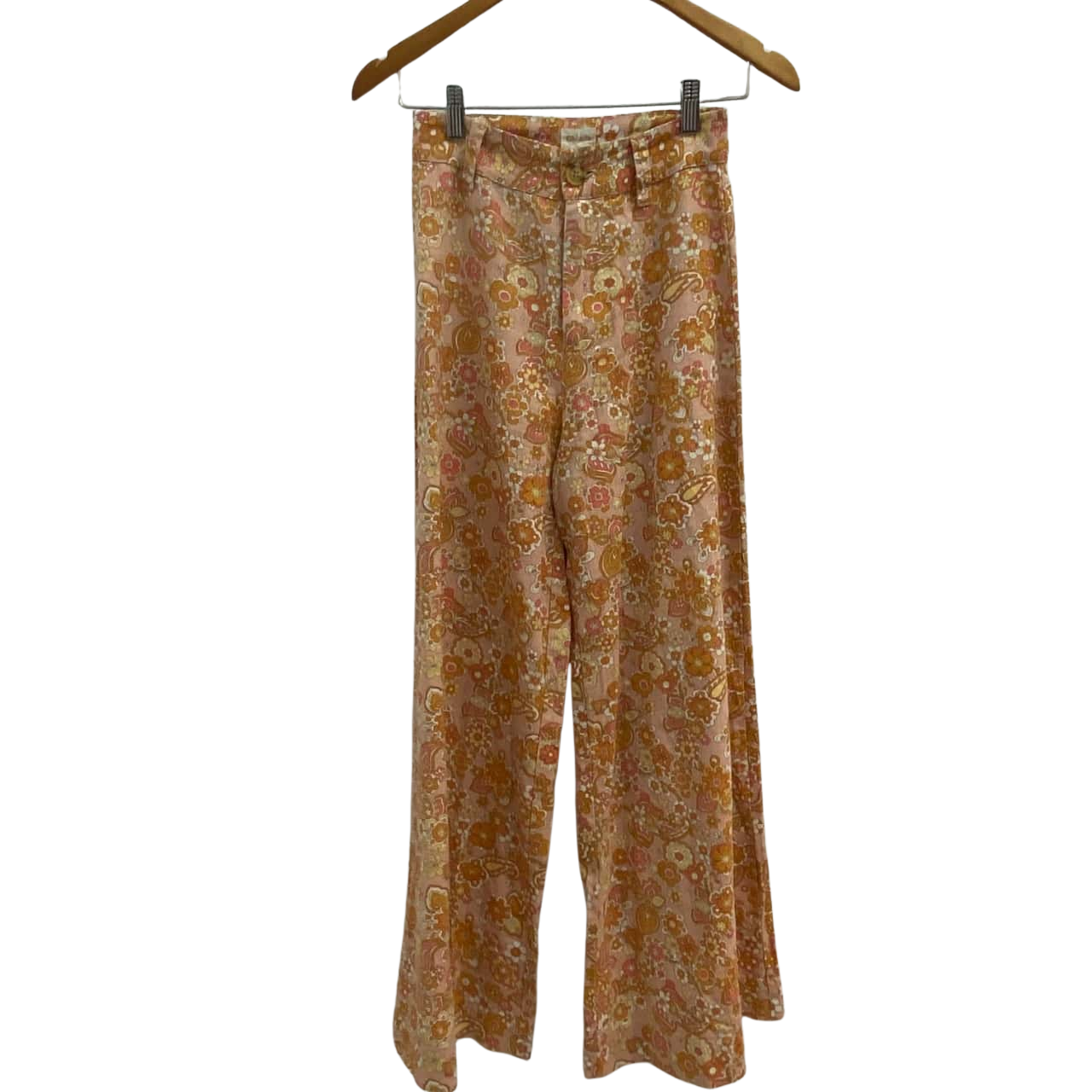 Ghanda Retro Floral Pants. Size 6