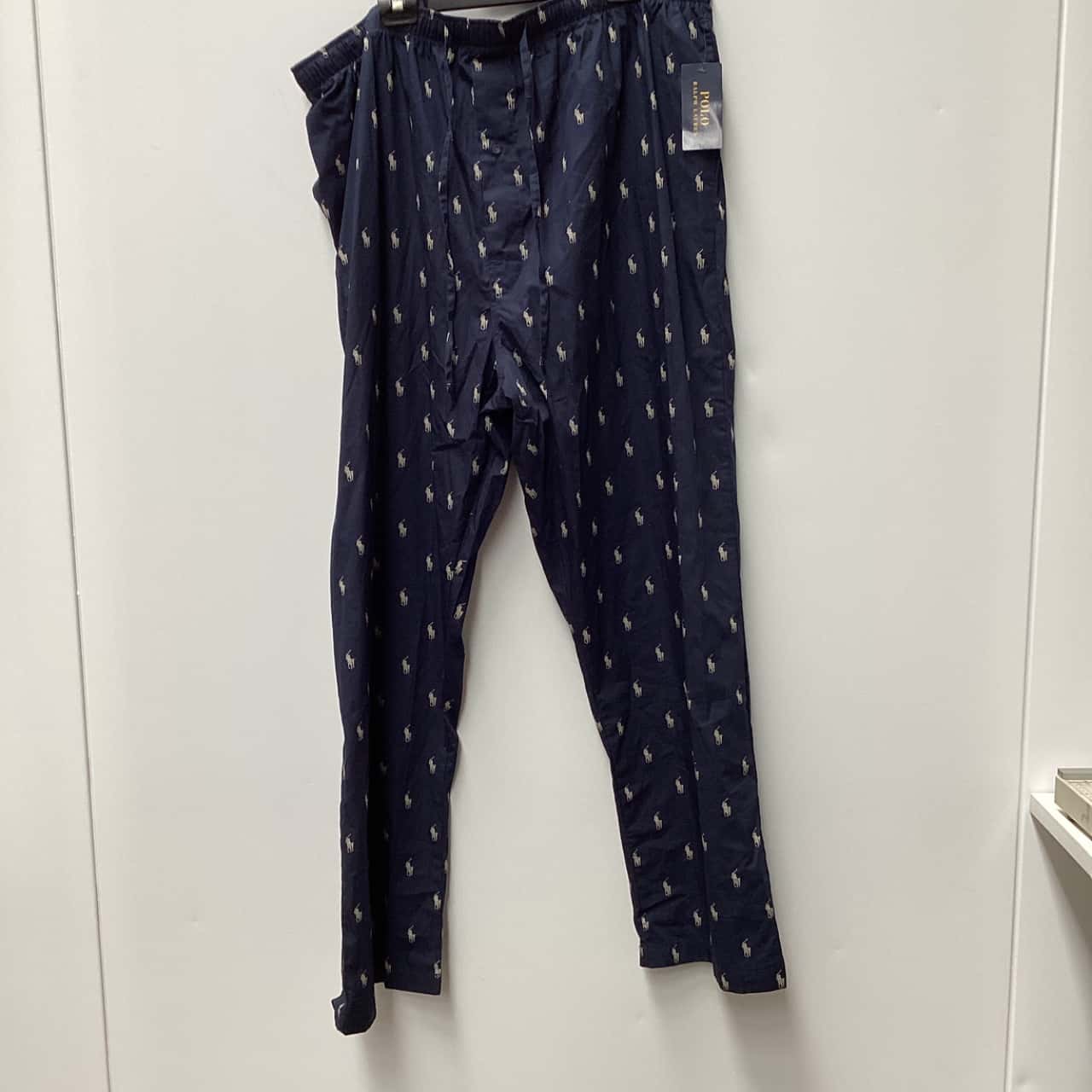 Polo Ralph Lauren Mens Size XL/2XL Navy Blue Pyjamas Set