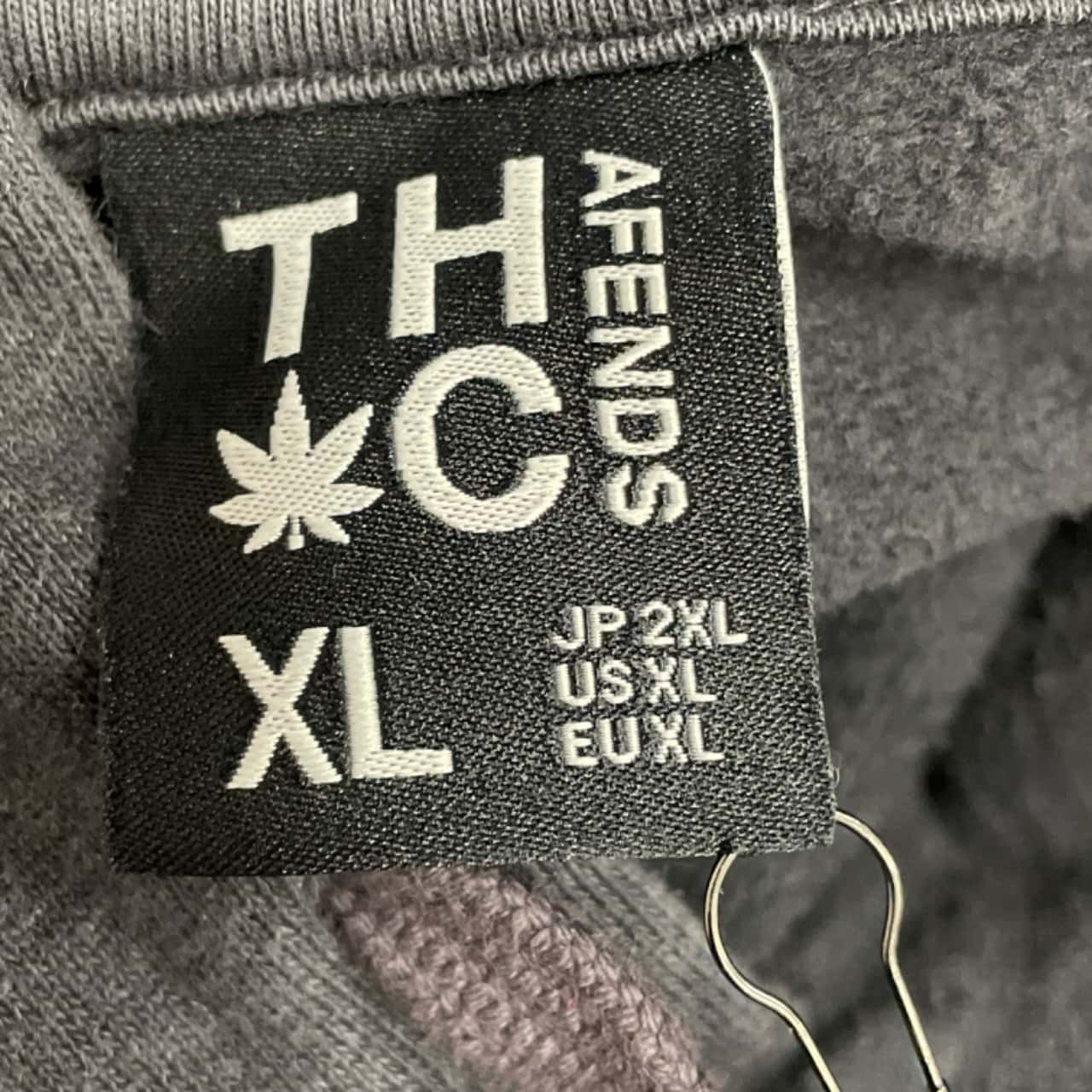 THC Afends Mens Size XL Hoodie / Jumpers Grey (s)