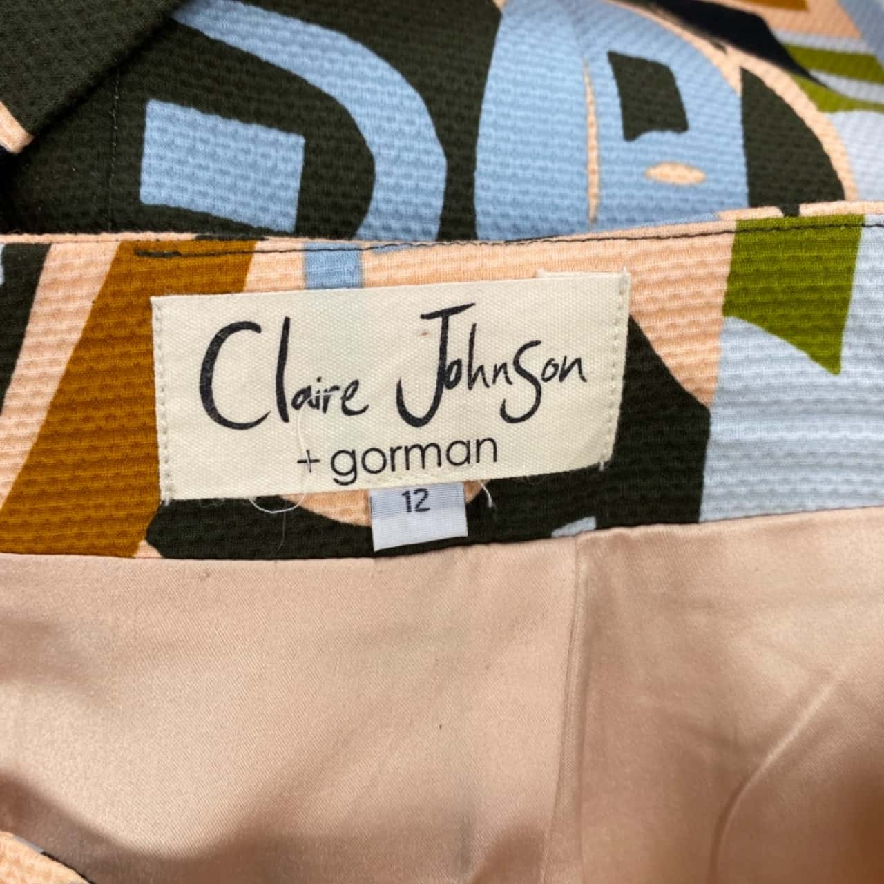 Gorman Womens Size 12 Midi Multicoloured / Pattern Skirt(s)