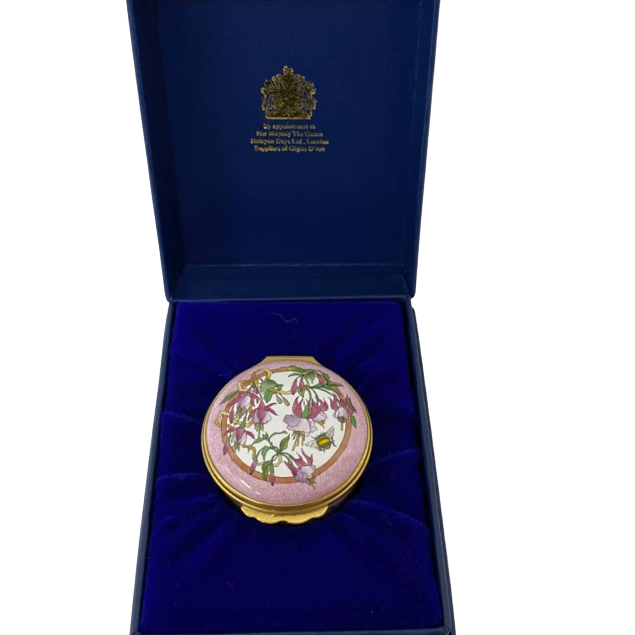 Halcyon Days Enamel Ring/Pill/Trinket Box(s)
