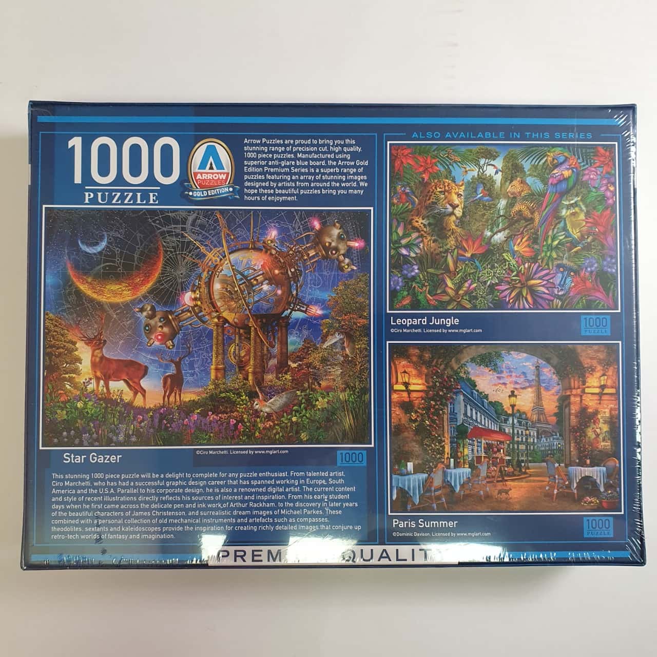 Arrow Premium Quality Star Gazer Jigsaw Puzzle - New Sealed