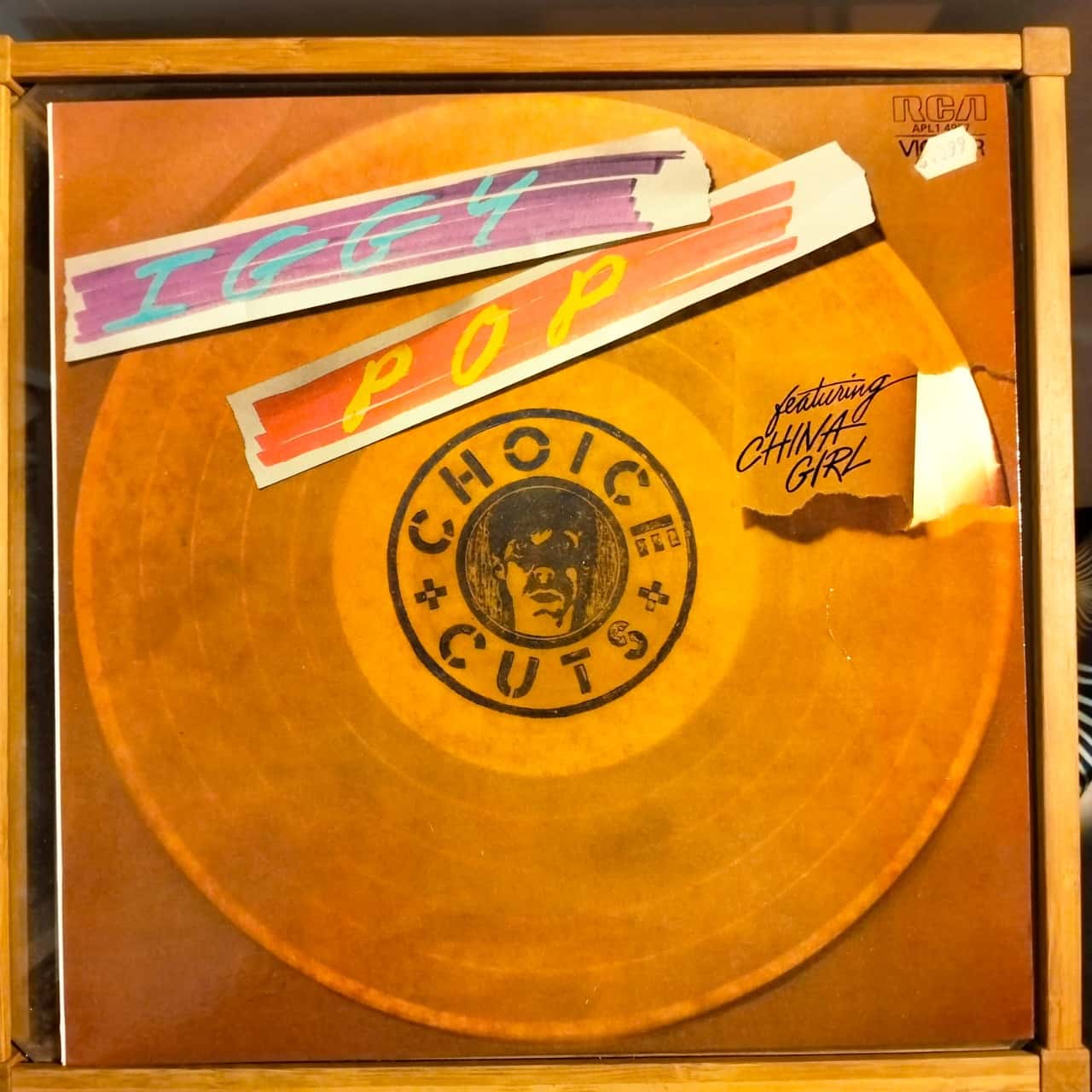 Iggy Pop - Choice Cuts. APL1 4957. Pressed in Australia 1977 - 1984 ...