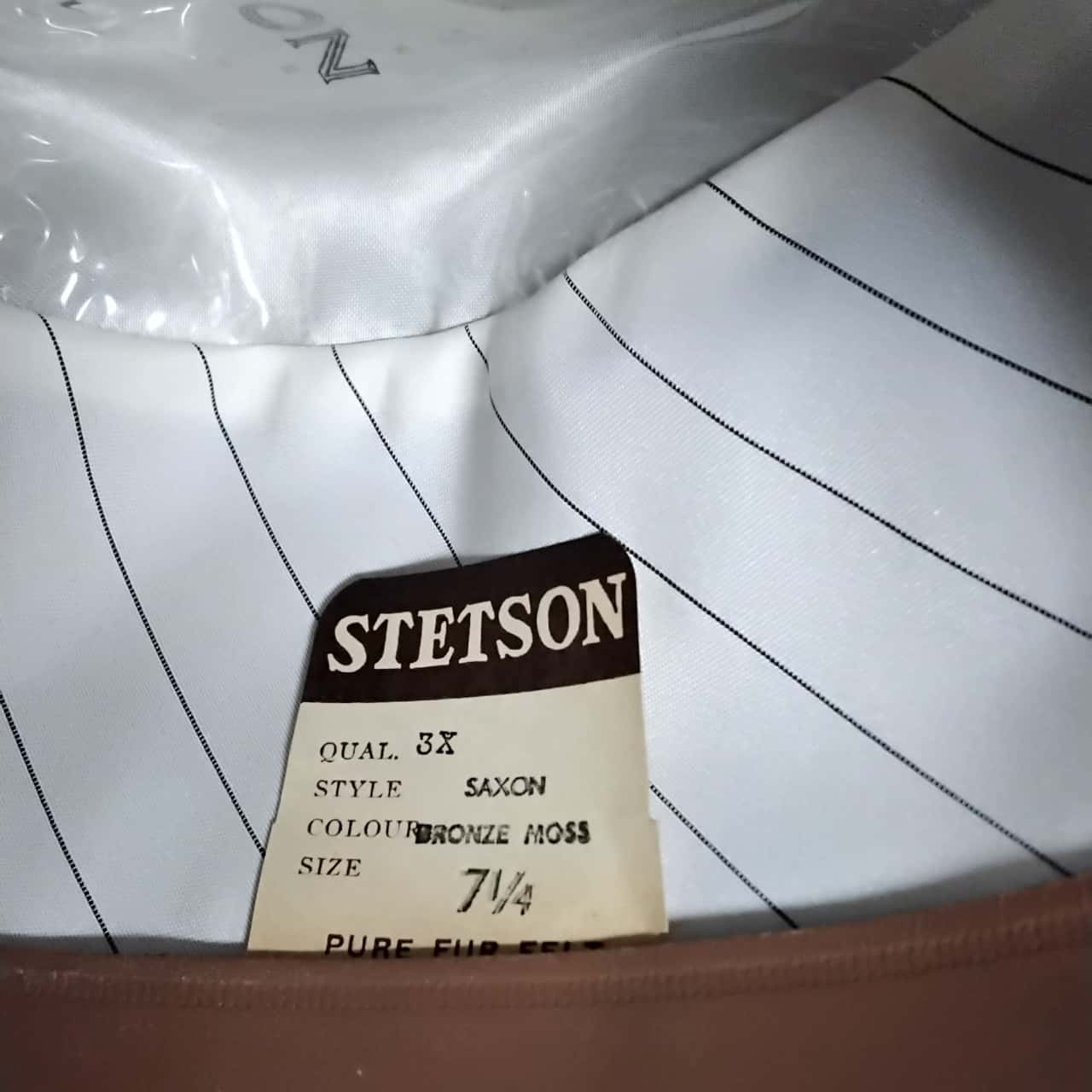 Mens Brown Stetson Saxon Hat(s)