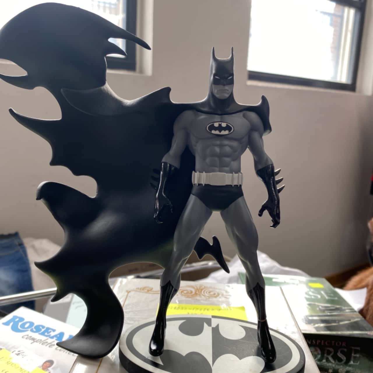 DC Batman black & white statue figure by Norm Breyfogle(s)