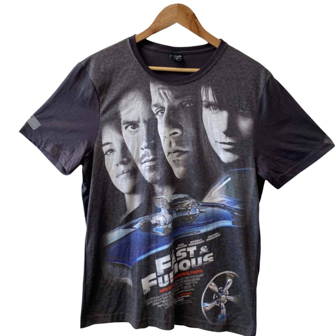 Fast & Furious Unisex Grey T-Shirt Size M (s)