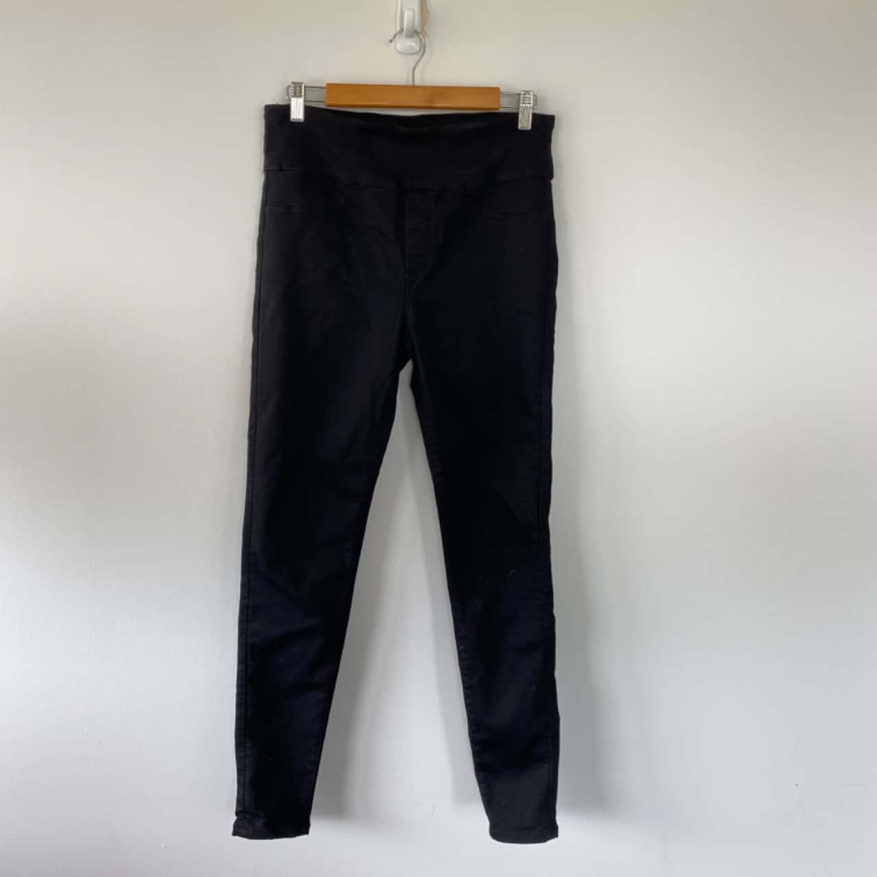 Decjuba Black Denim Stretch Pants Size 14 / XL(s)