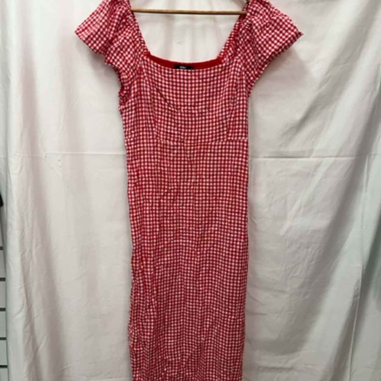 Dotti checkered dress