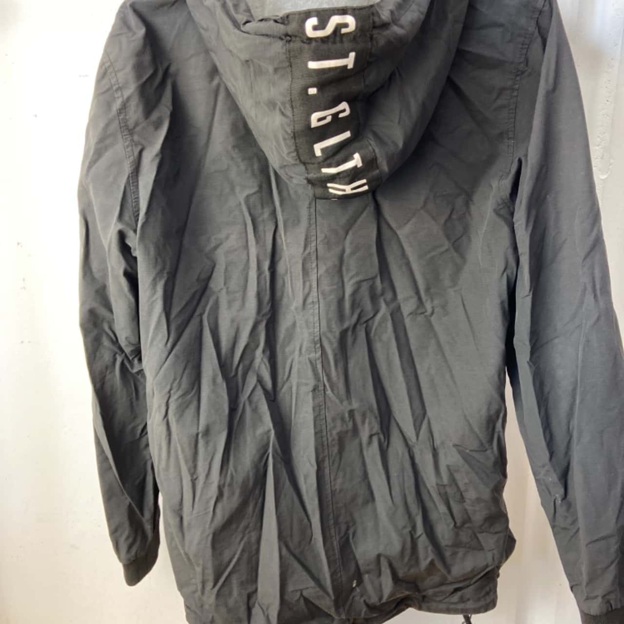 St Goliath Mens Size M Bomber Black (s)
