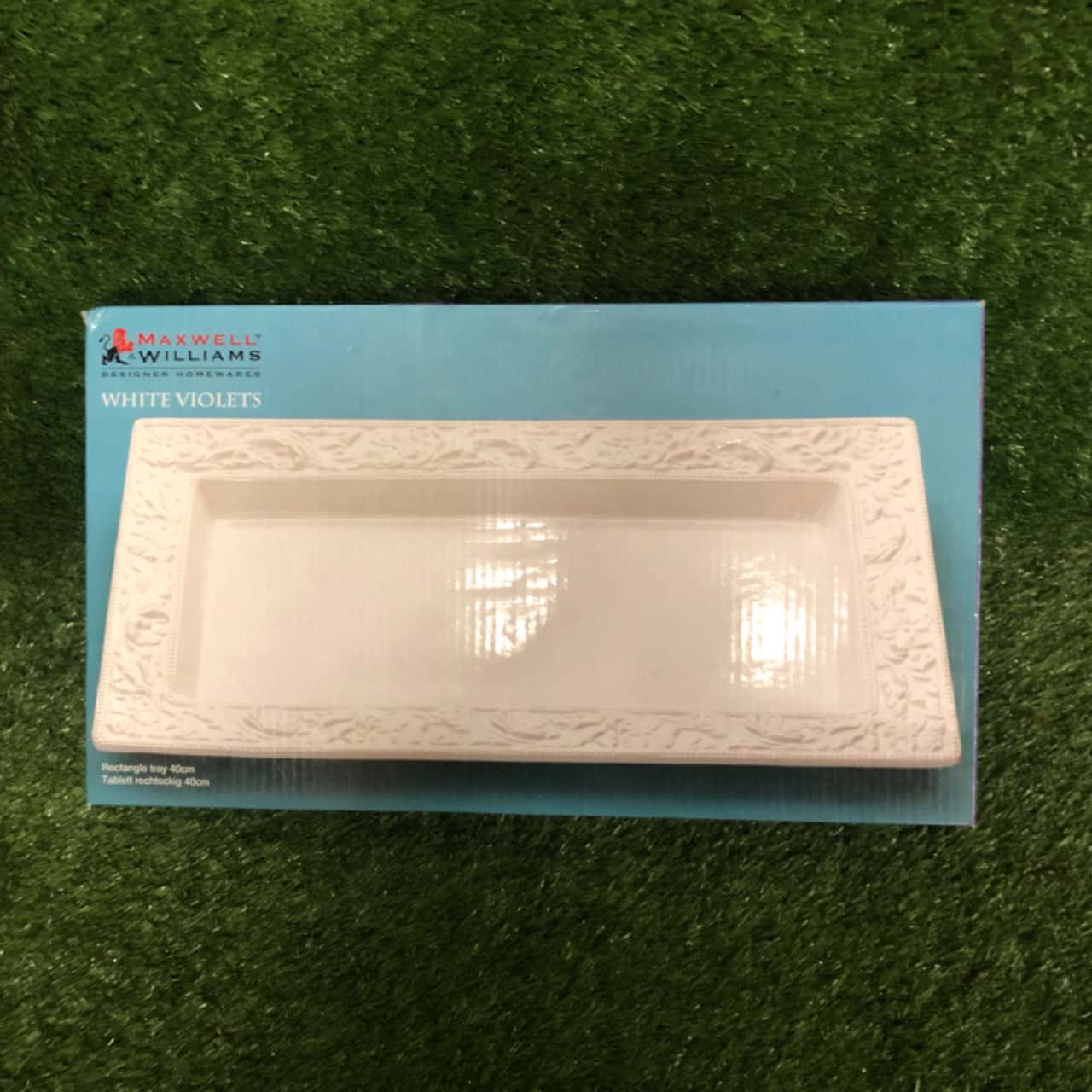 Maxwell Williams White Violets Platter 40cm (Boxed)(s)