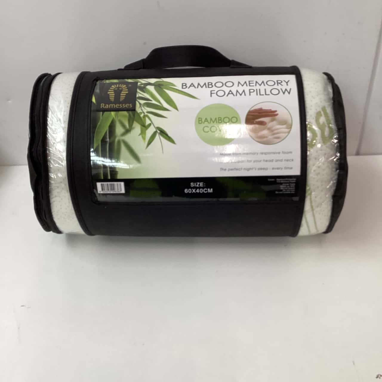 Ramesses Bamboo Memory Foam Pillow 60x40cm(s)