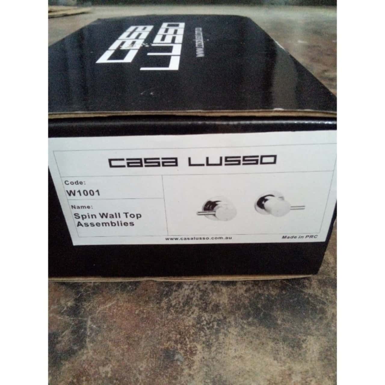 Cassa Lusso Spin Wall Top Assemblies W1001 Taps(s) - New Without Tags ...