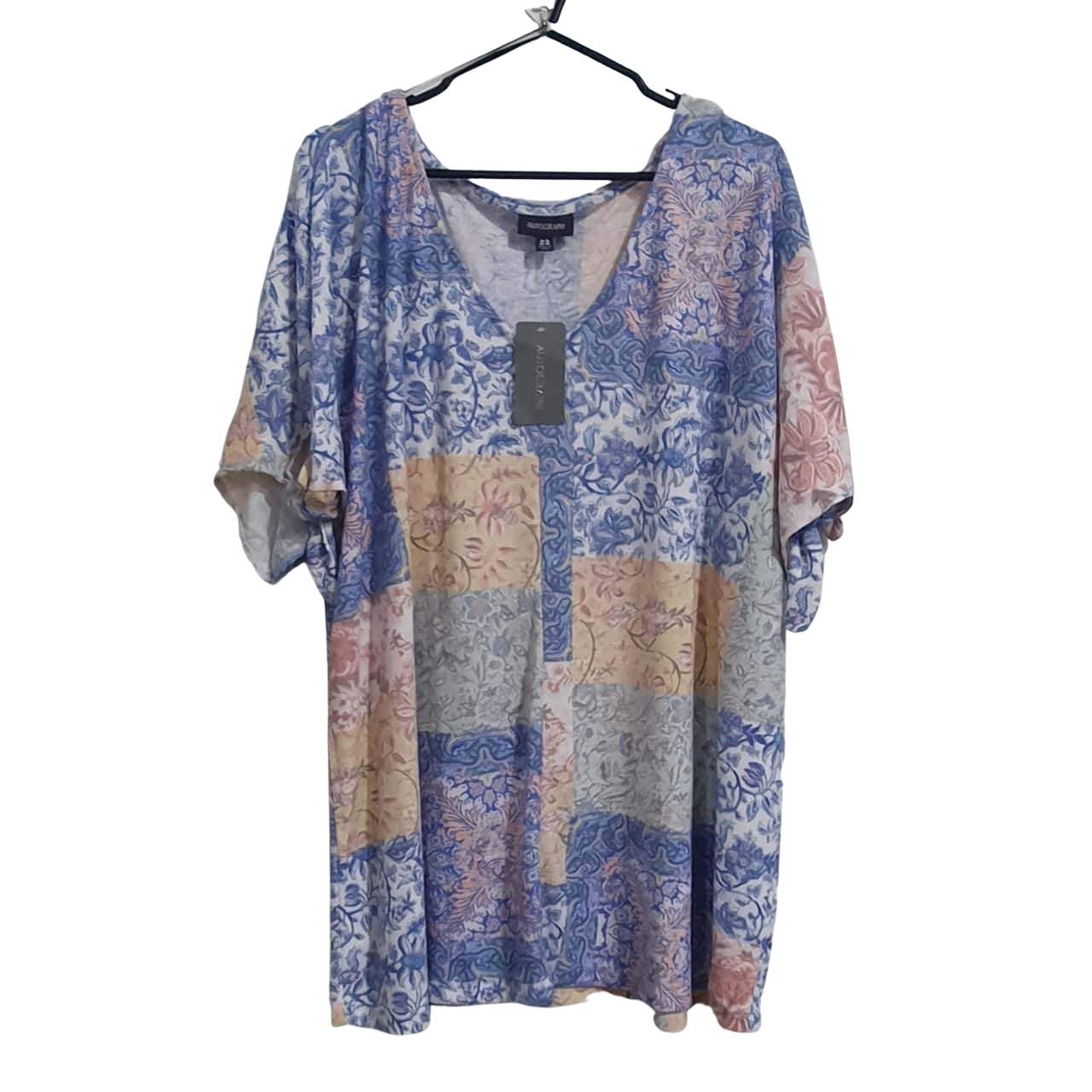 Autograph Women's Size 22 Short Sleeve Multicoloured (s)