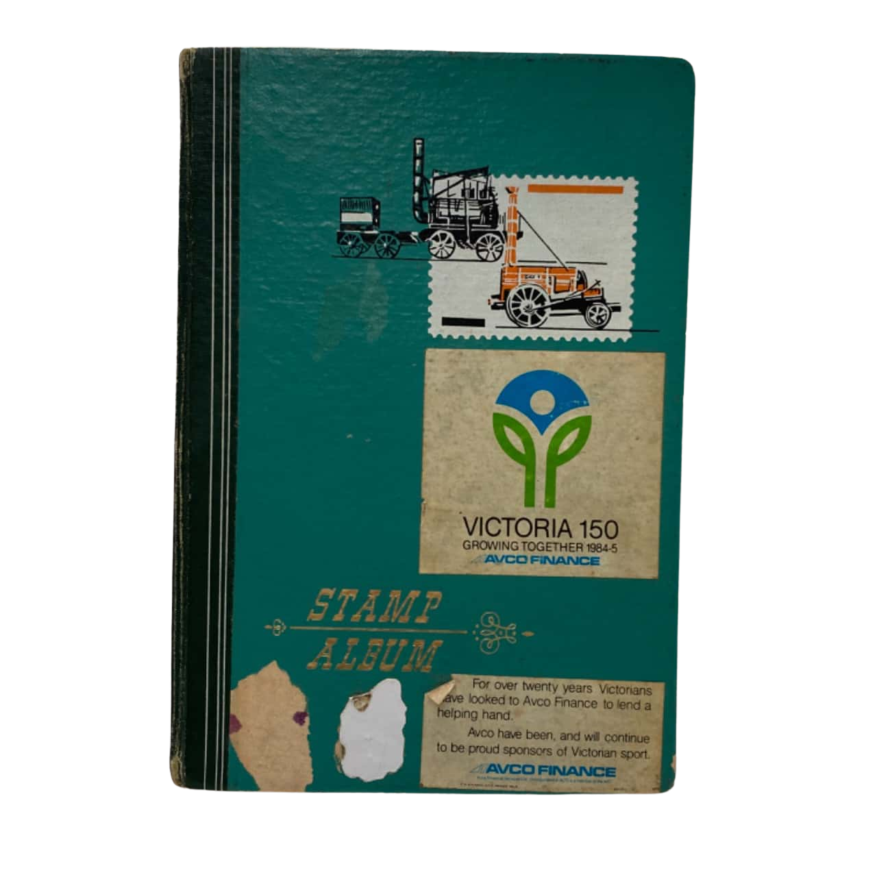 Vintage Stamp Album filled with Stamps from Around the World(s)