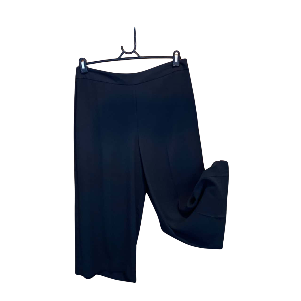 Basque Womens Size 12 Wide Leg Black Pants (s)