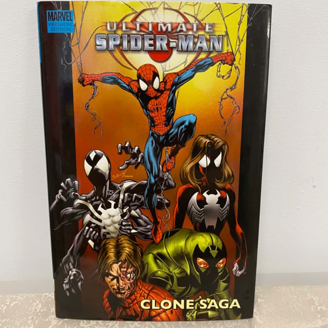 MARVEL Spiderman Clone Saga Hardback With Sleeve Colour Graphics (s)