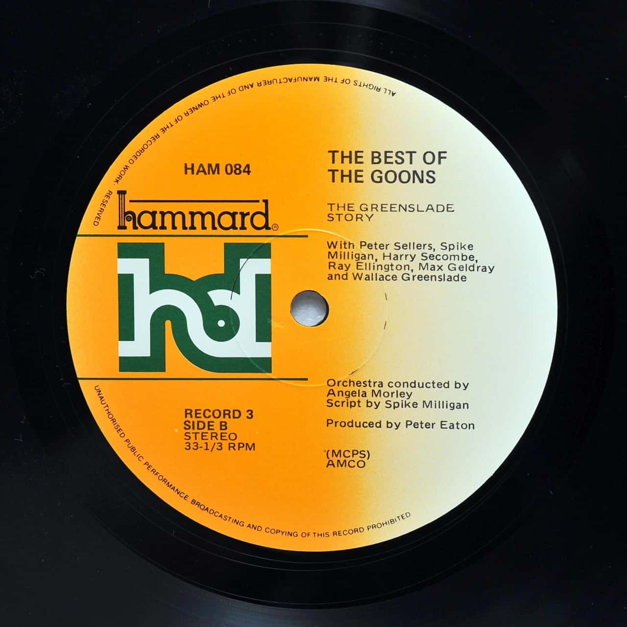 12" Triple Vinyl Album - The Best Of The Goons 3 Record Set - Released ...