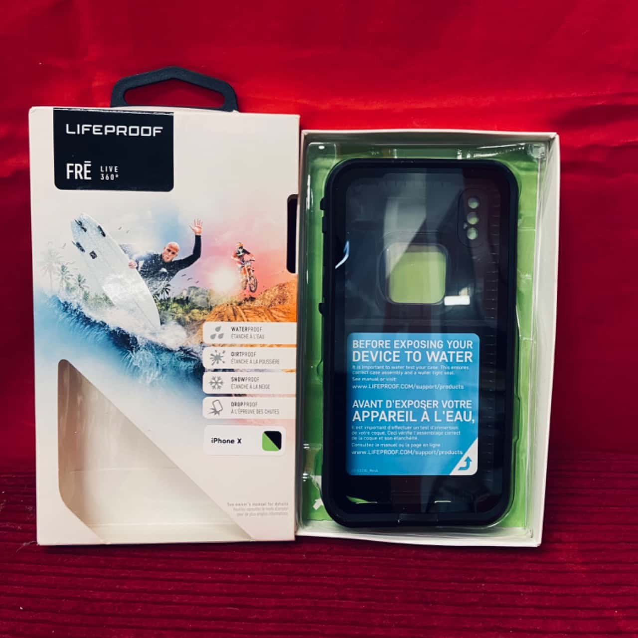 Unisex Lifeproof FRE Live 360 I Phone X Cover RRP: $99.00(s) - New With ...