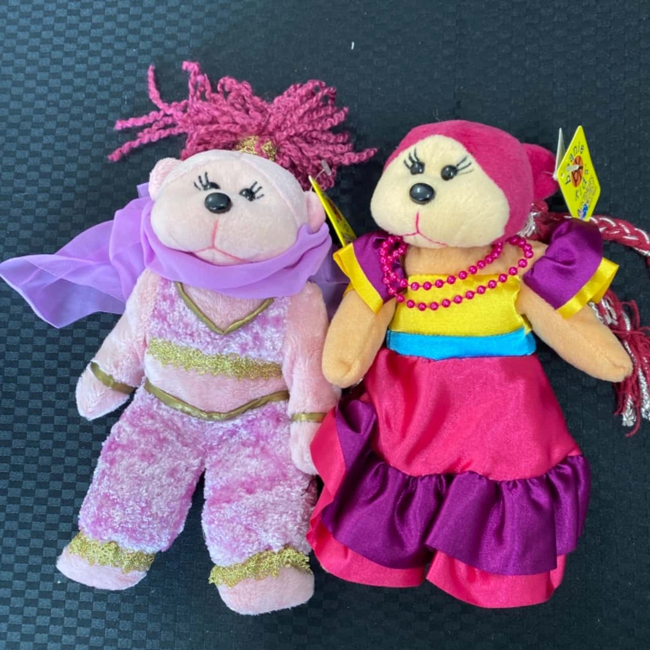 Beanie Kids Bundle Jasmine the Belly Dancer & Zaza The Gypsy Bear
