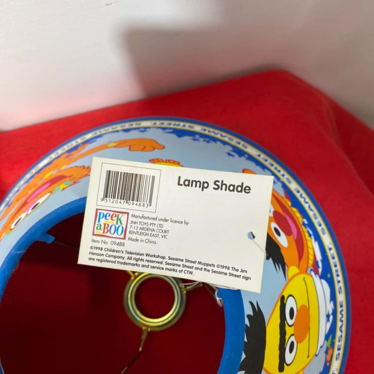 Sesame Street lamp shades vintage