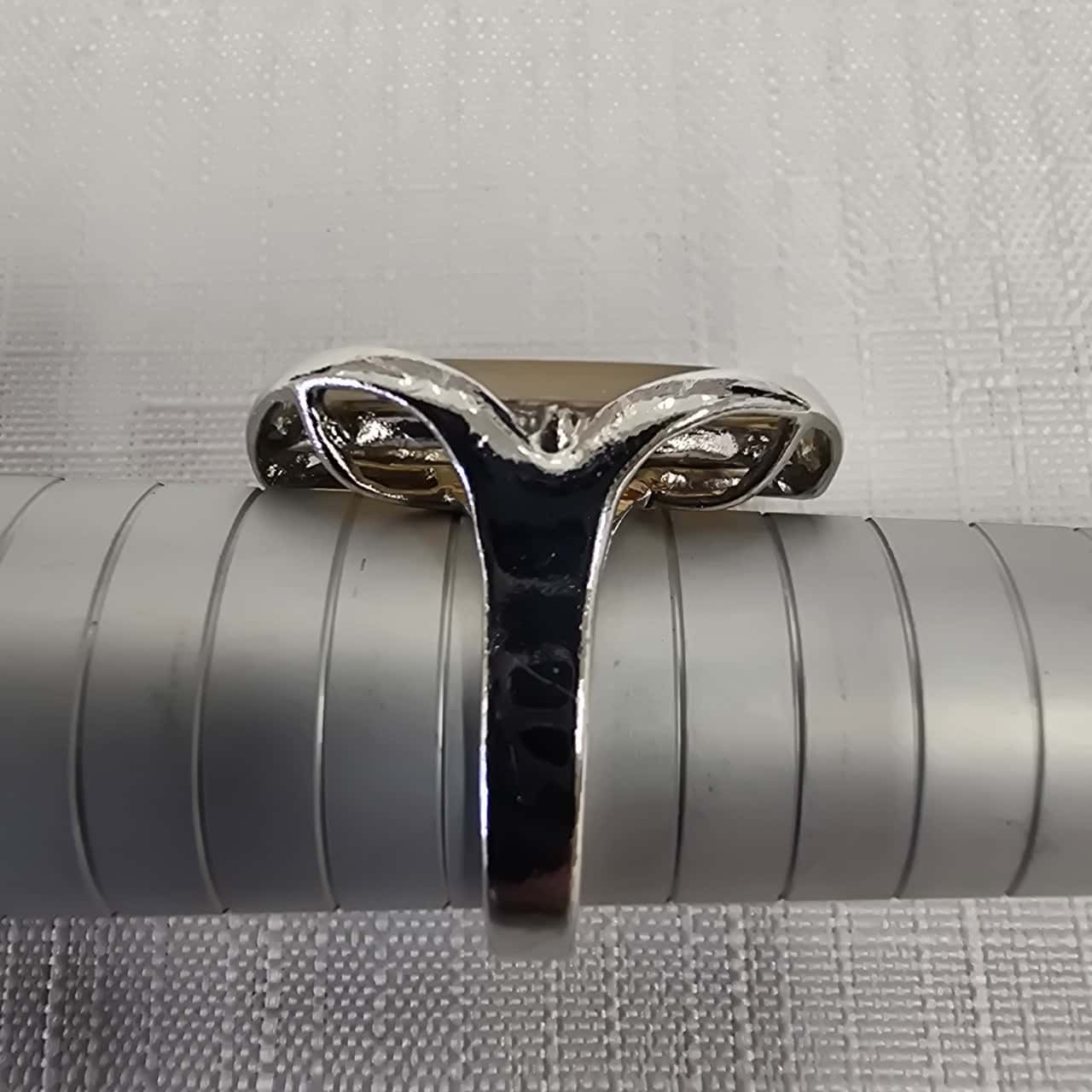 Women's Silver Paua Shell Dress Ring