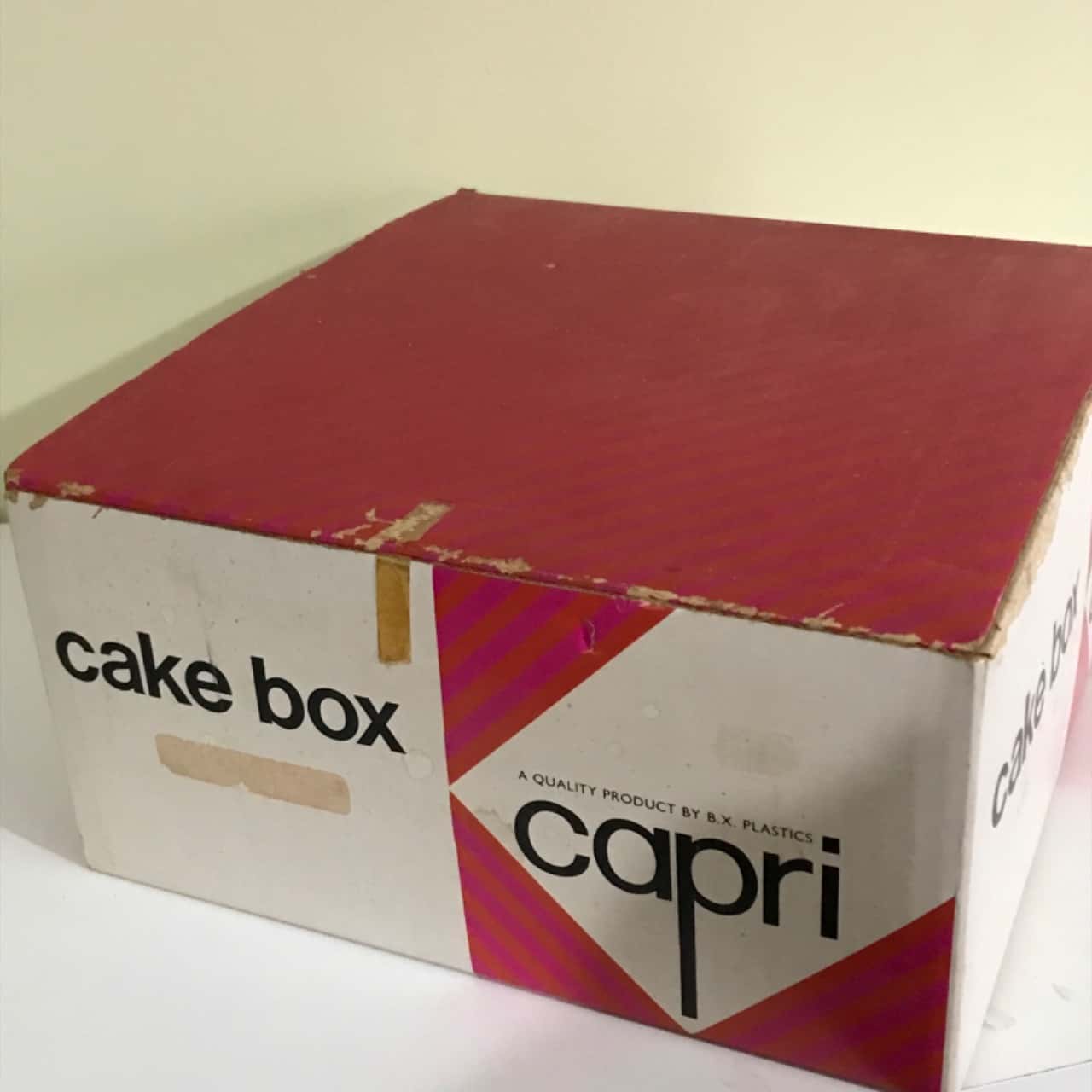 Rare find BNIB Vintage Vintage CAPRI Canister Cakes Retro Made in ...