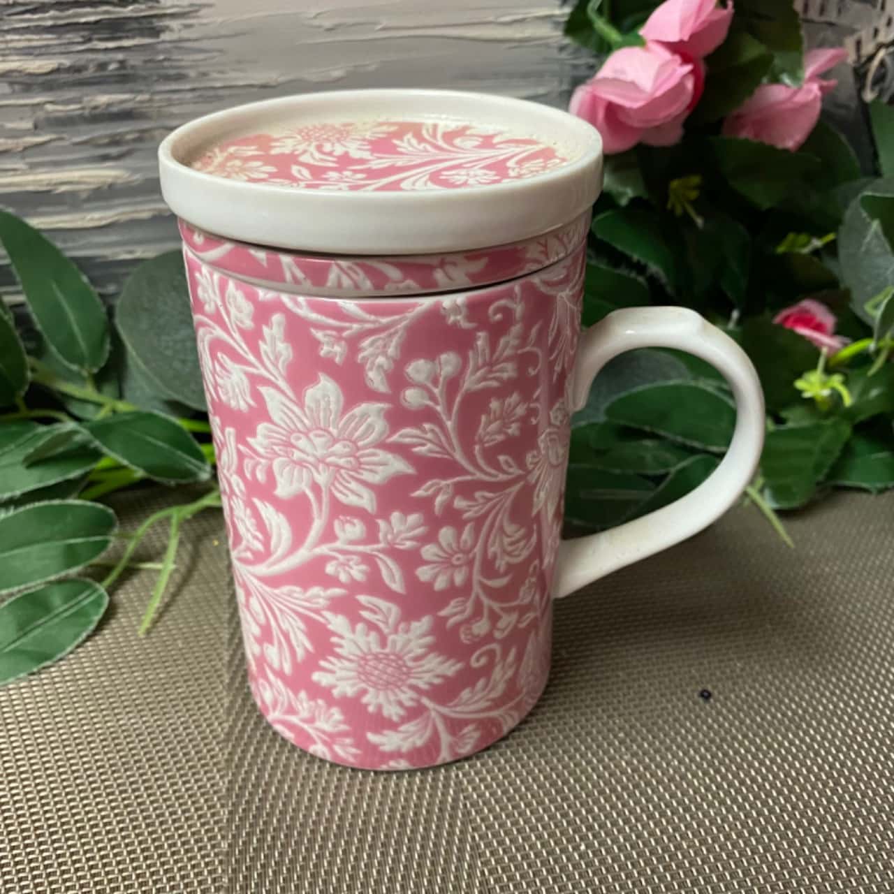 Tea and Infuser mug set by Rosa