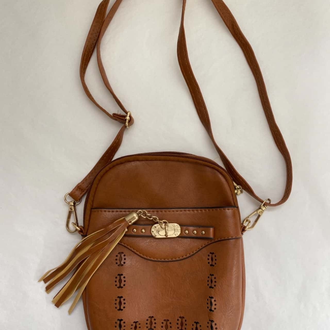 ‘IVVYS’ Caramel Over-the-Shoulder Bag(s)