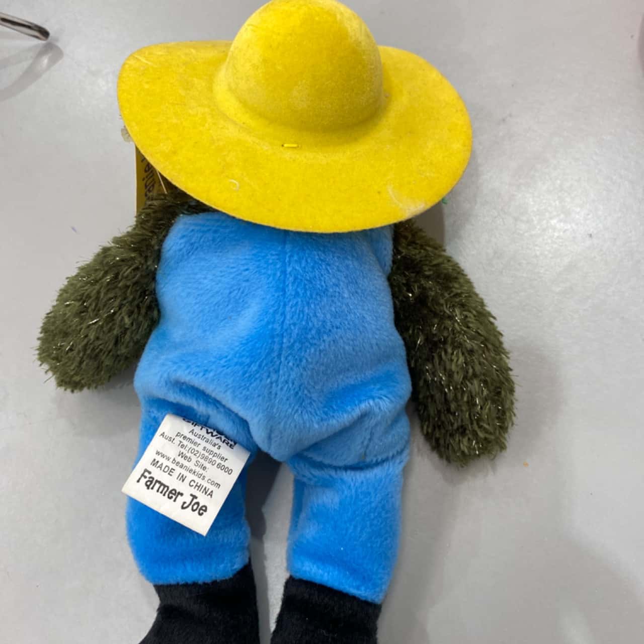 Beanie Kids Farmer Joe The Bear (s)