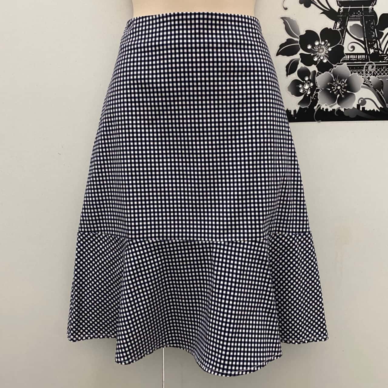 Womens BASQUE Checked Skirt(s)