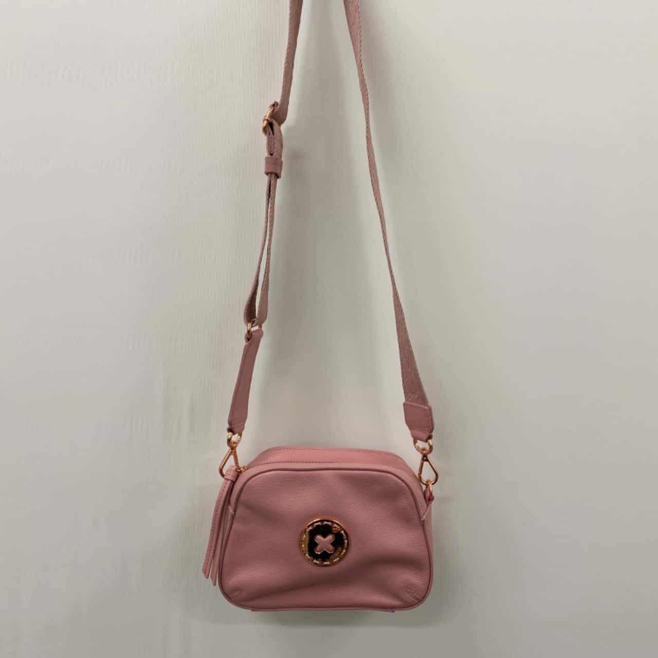 Mimco Womens Handbag Gold / Pink (s)