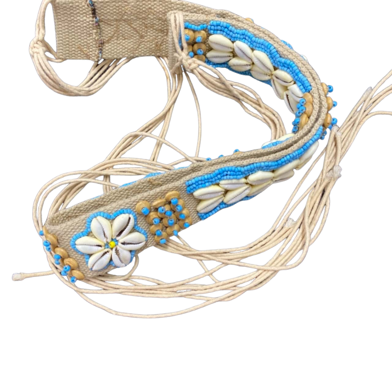 Other Womens Shell Belt Multicoloured 74cm waist + 60cm tie up(s ...