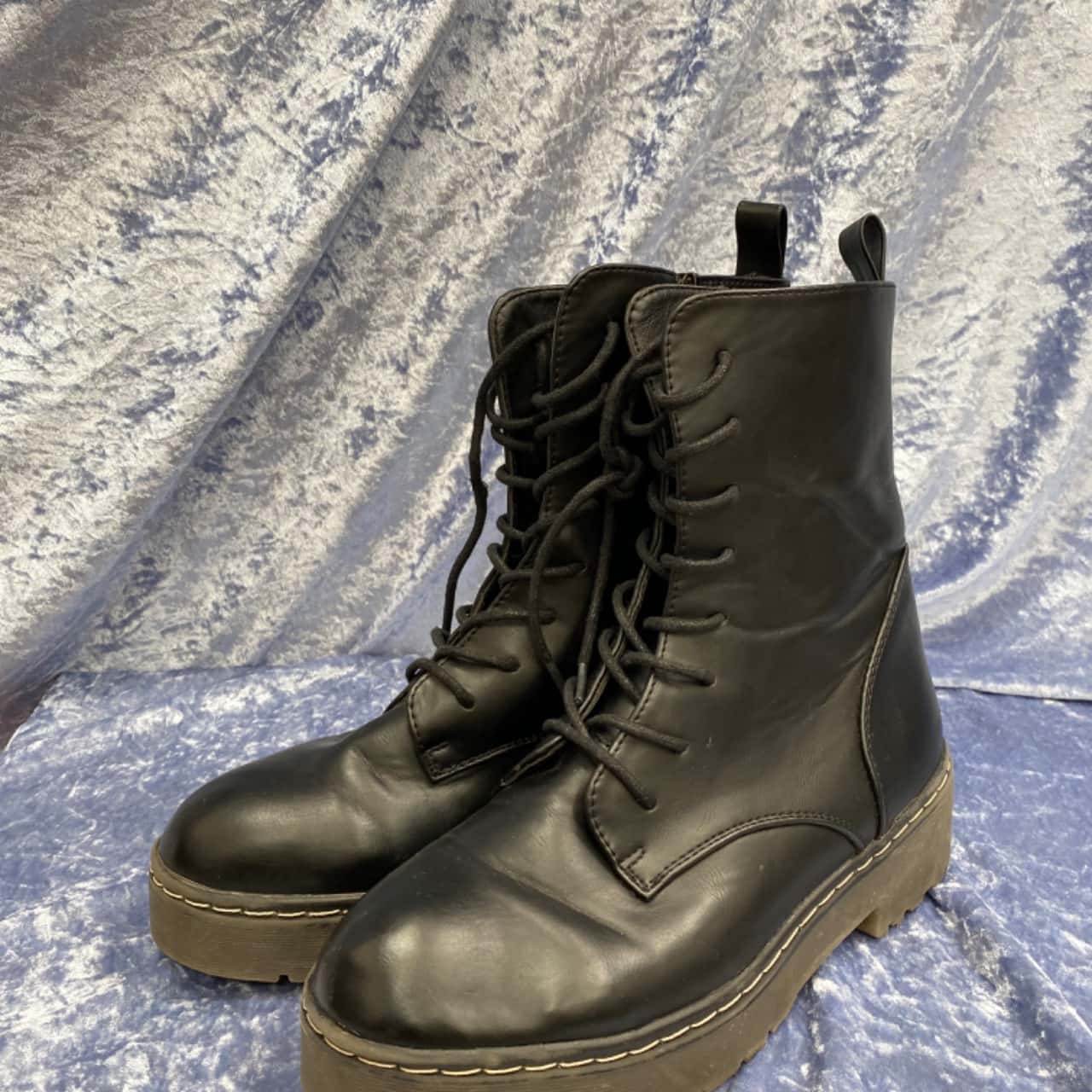 Rubi Womens Size 7 Black Frankie Boots(s)