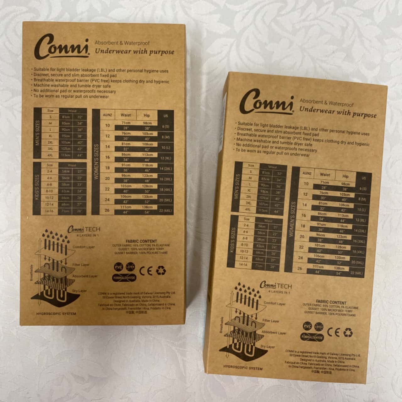 Conni- Classic Pink Women’s Full Brief x2