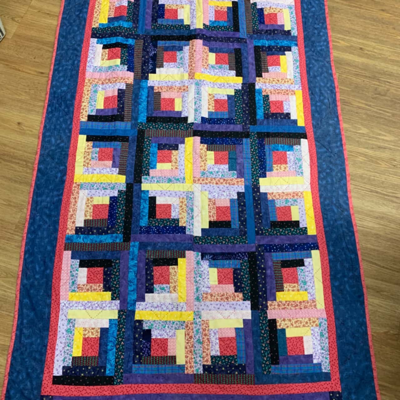 Gorgeous single quilted handmade bedspread (s)