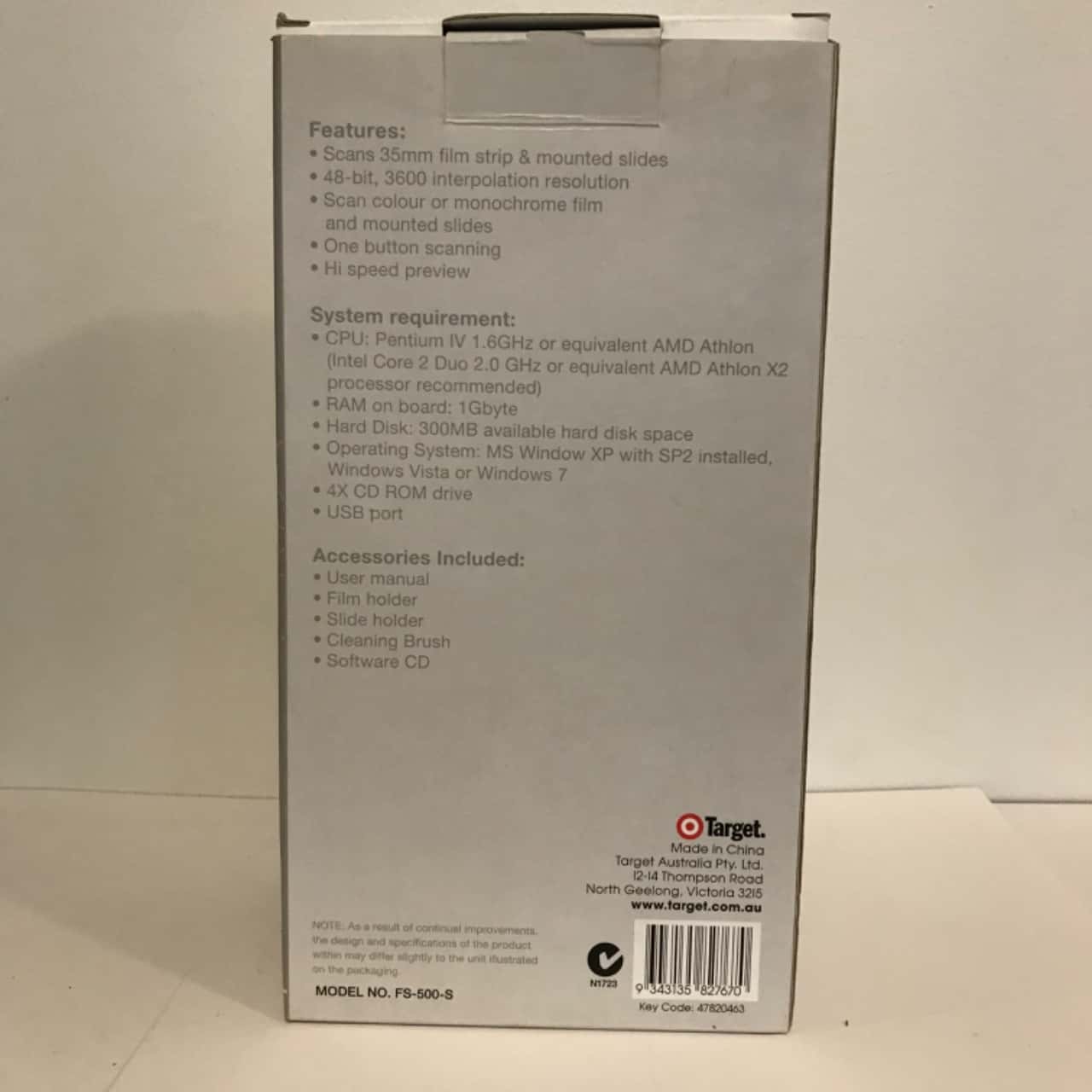 Base Film Slide Scanner(s)