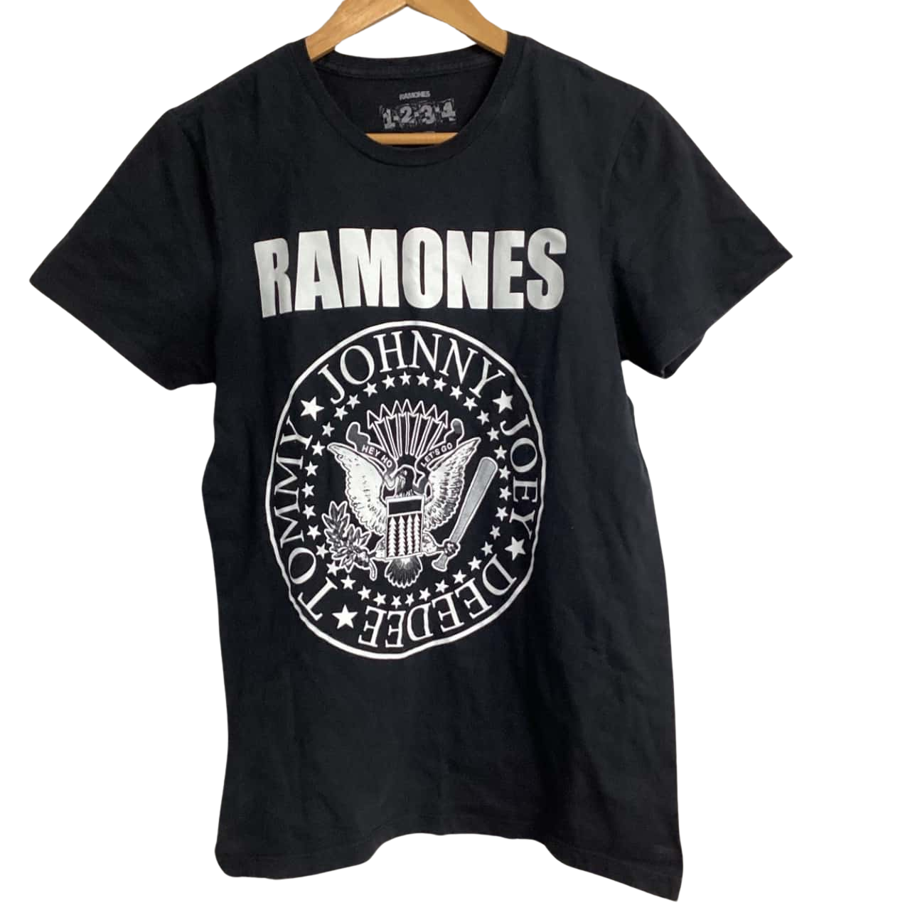 Unisex Ramones Official Merch Band shirt Size M / S Black / White (s)