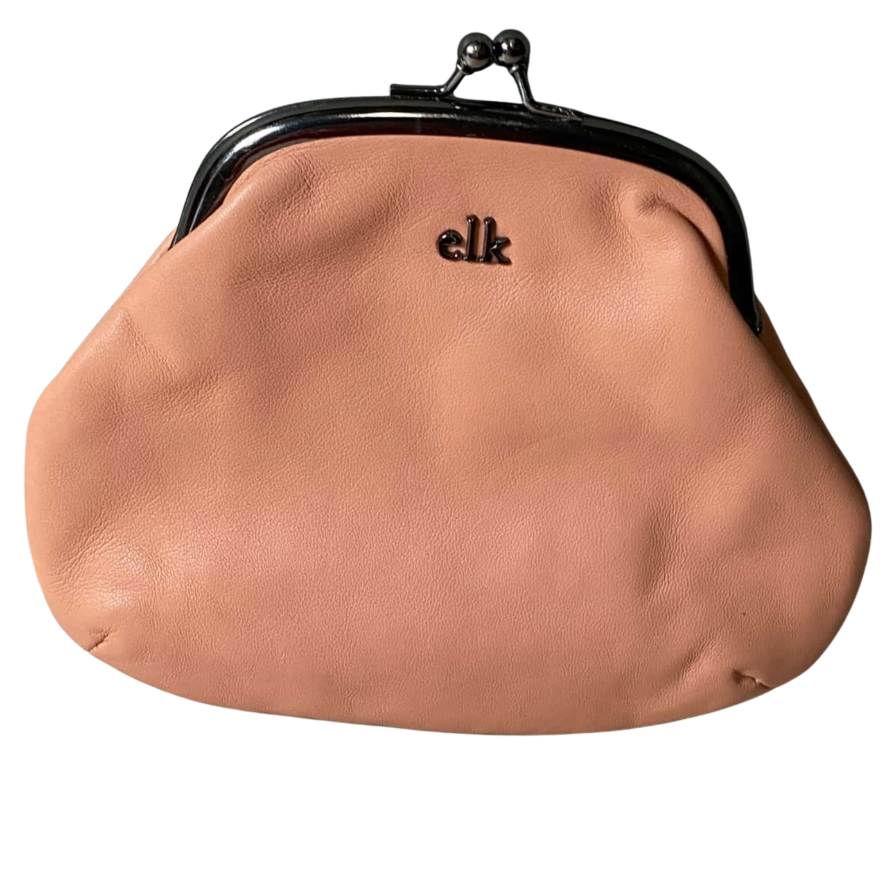 ELK Peach Leather Coin Purse (s)