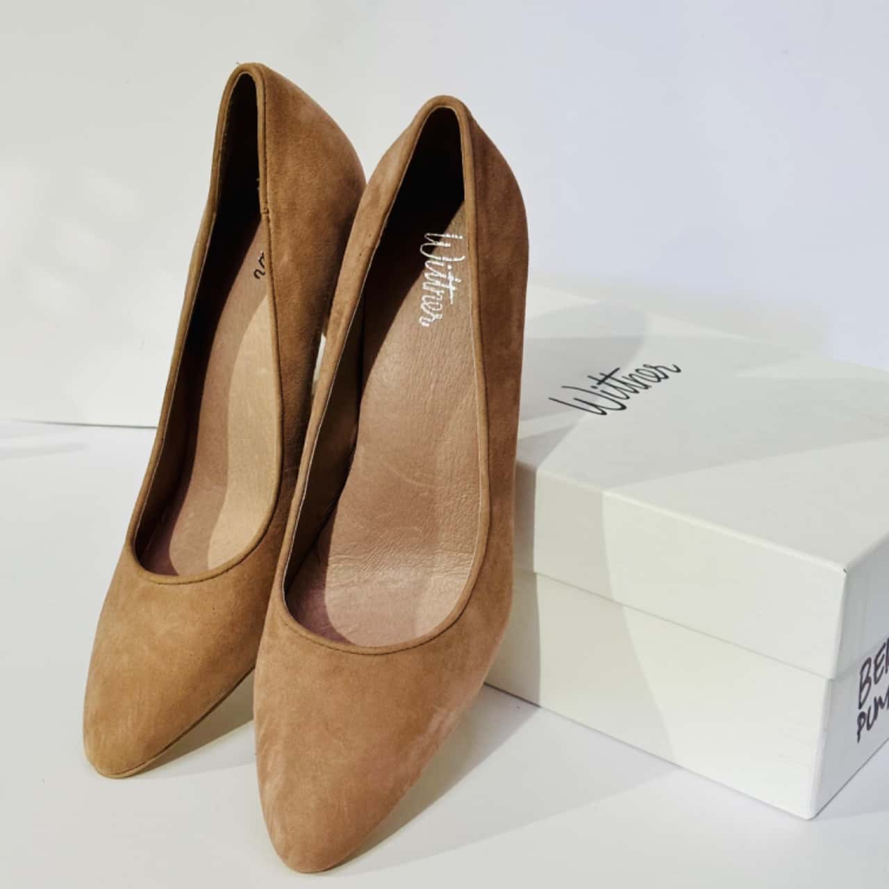 WITTNER Pyper Suede Heels Mauve(s)