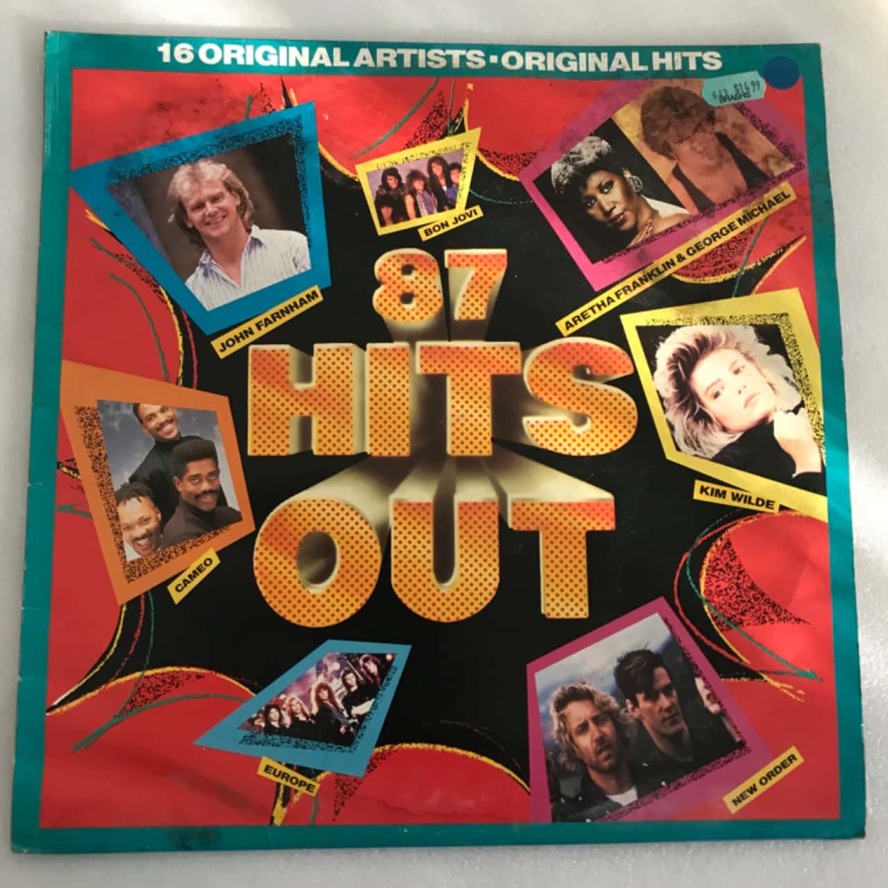 12” Vinyl Compilation 1987 Hits Out (s)