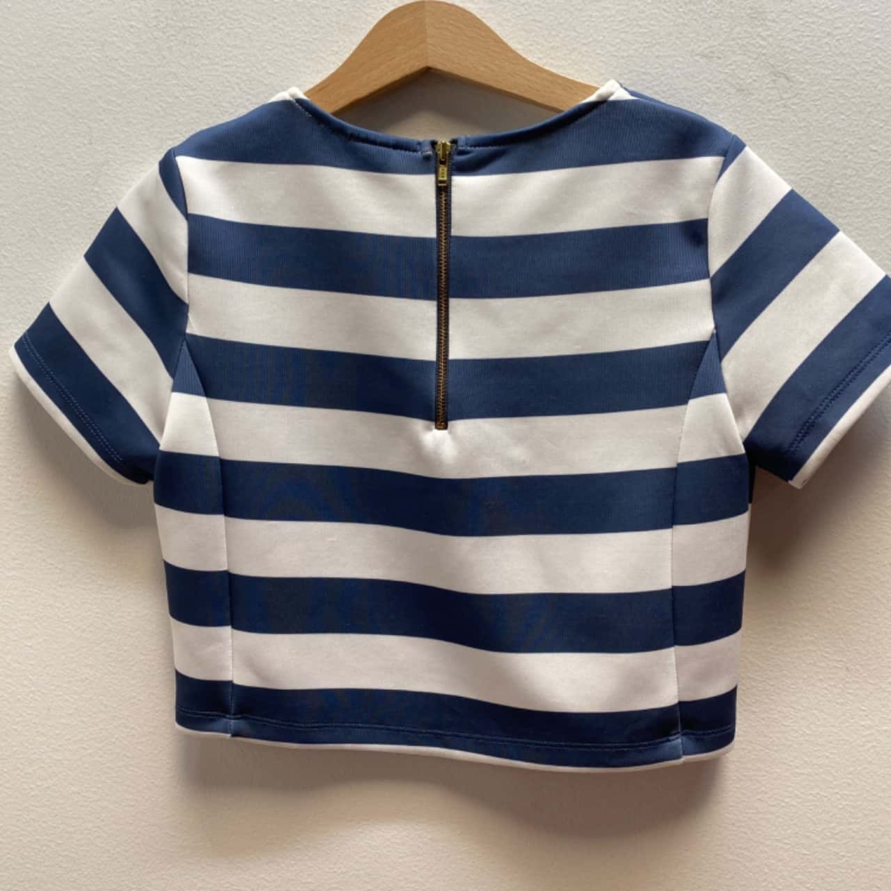 Bardot Junior Girls Blue Stripe Top (s)
